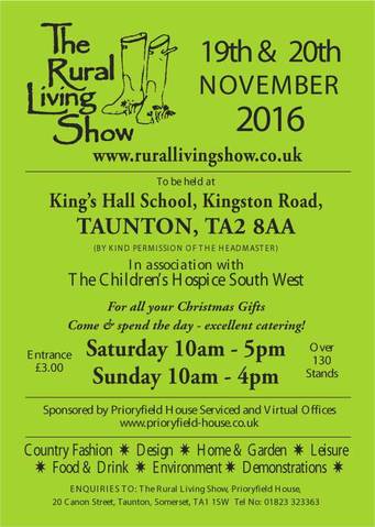 Rural Living Show November 19th & 20th November 2016 - Tugboat